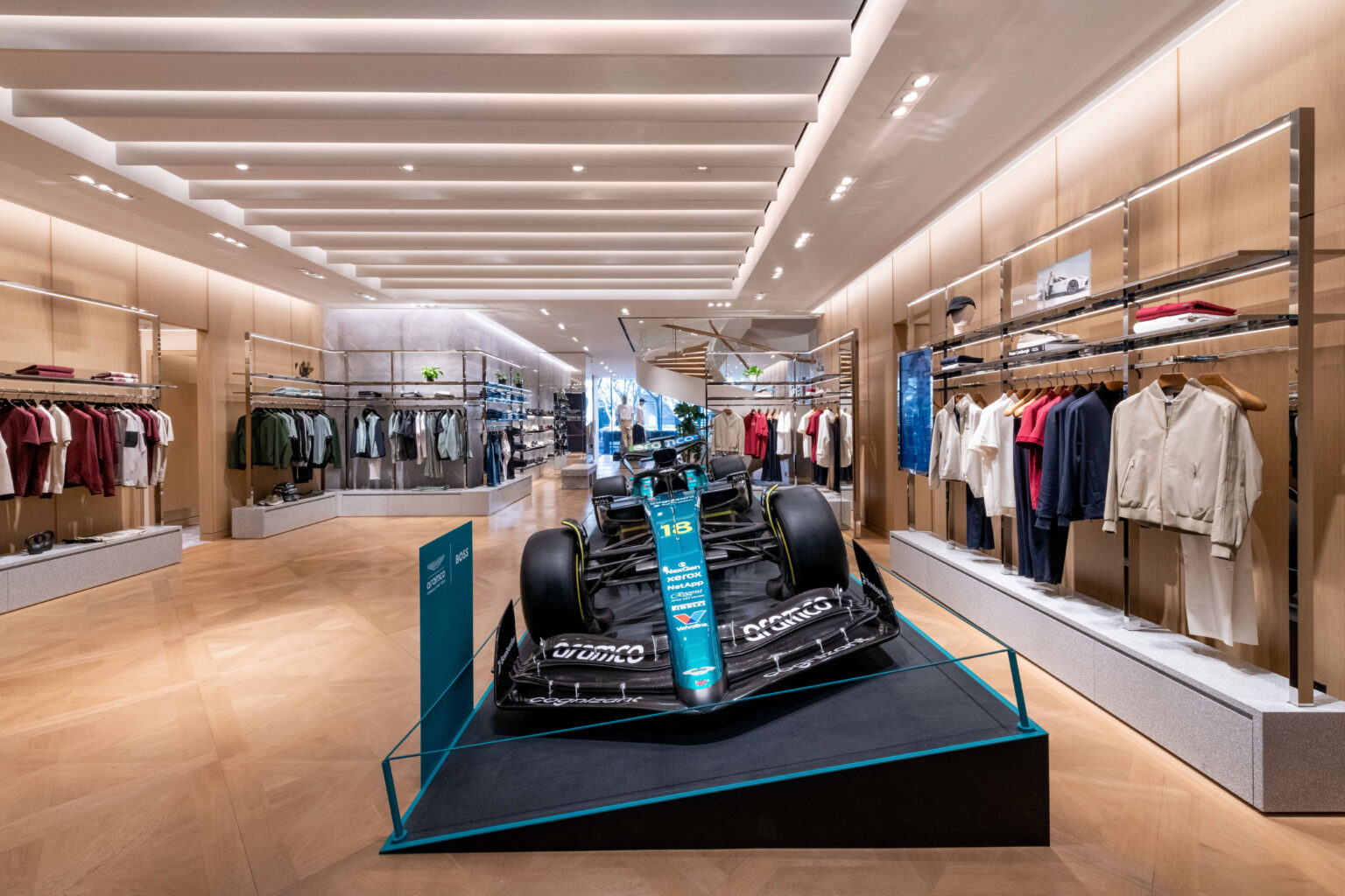 BOSS opens first China halo store with star-studded F1 celebrations in ...