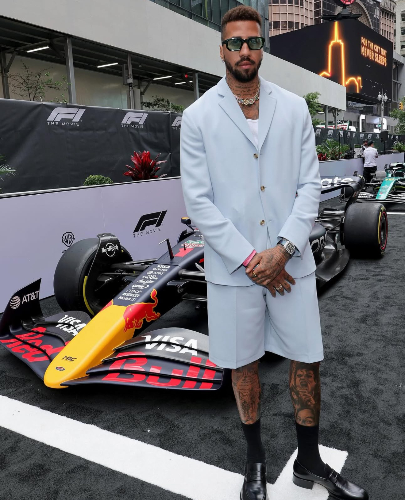 Fashion in the fast lane: Here's what celebs wore to the F1 premiere